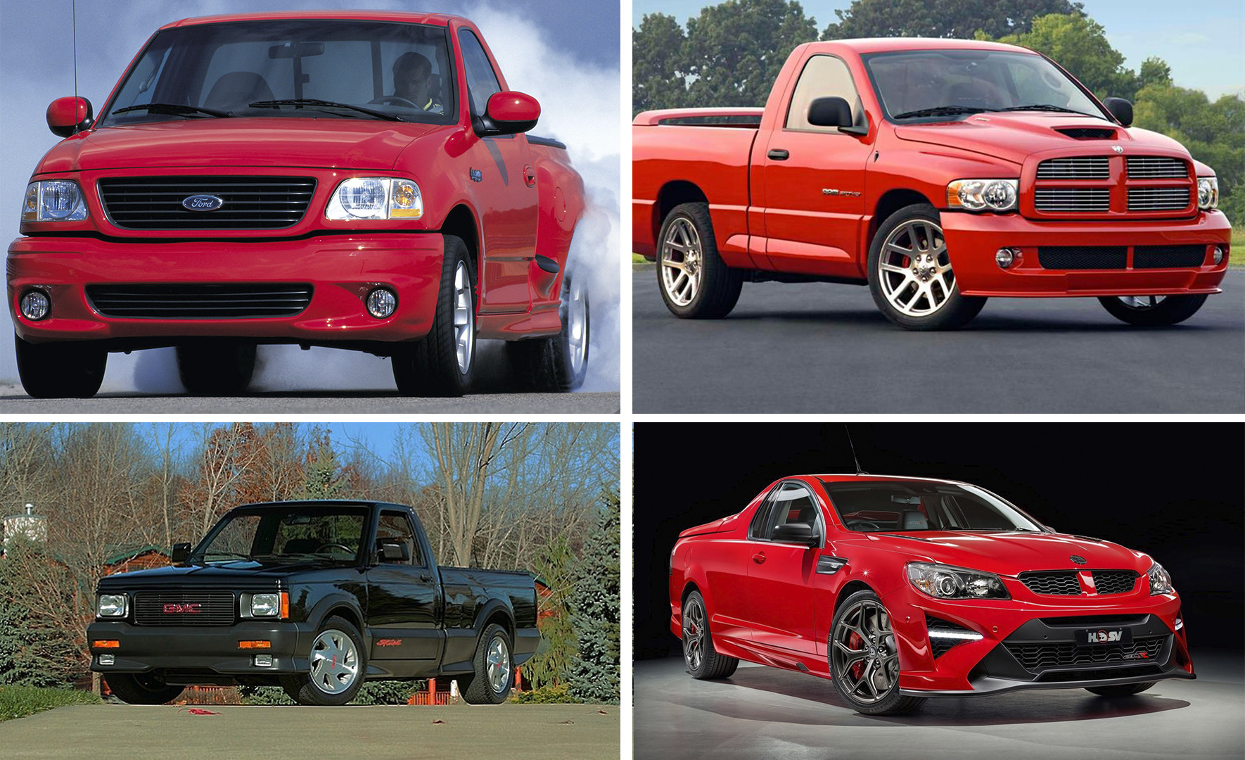 9 pick-ups tan rápidas como un deportivo