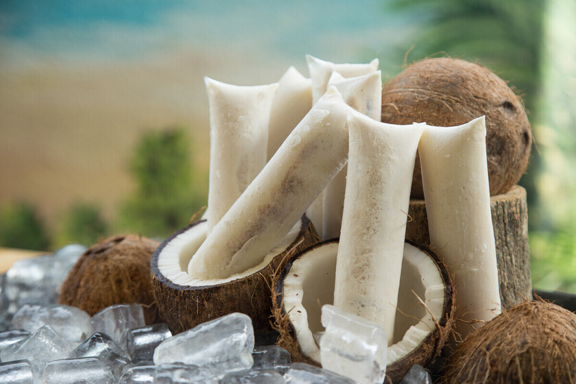 Cómo hacer Bolis de coco en casa de forma rápida y sencilla, para ...