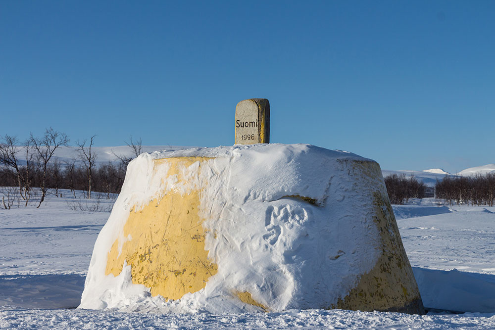Así se ven las fronteras del mundo desde el aire y desde la tierra