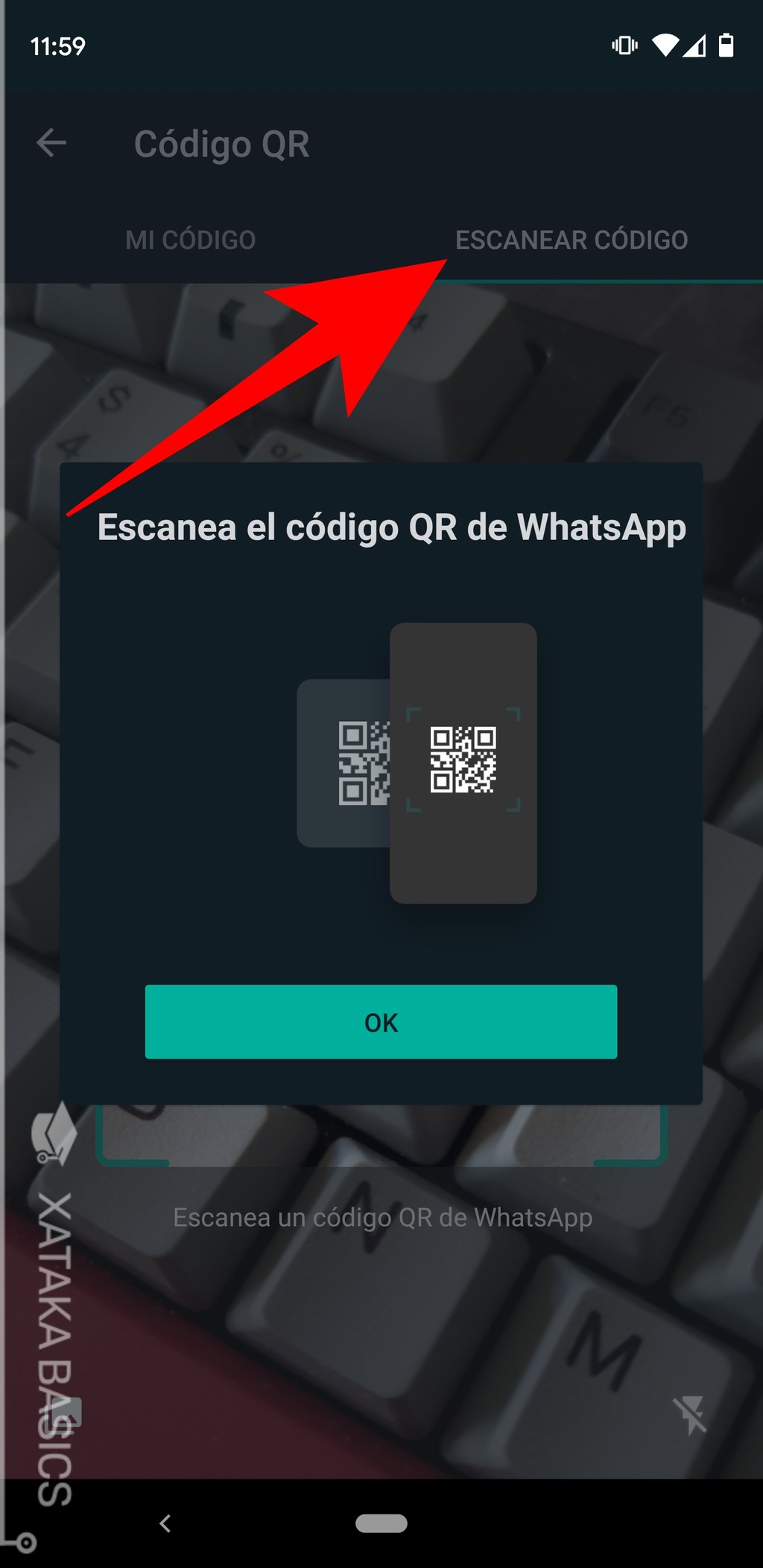 Cómo compartir tu contacto de WhatsApp por código QR