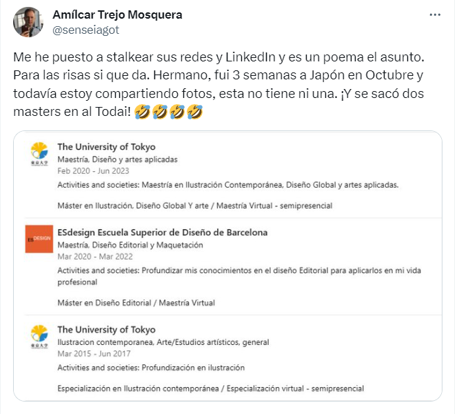 Geraldine Fernández: La chica colombiana que mintió sobre trabajar para ...