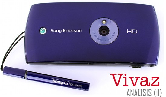 Sony Ericsson Vivaz, análisis (II)