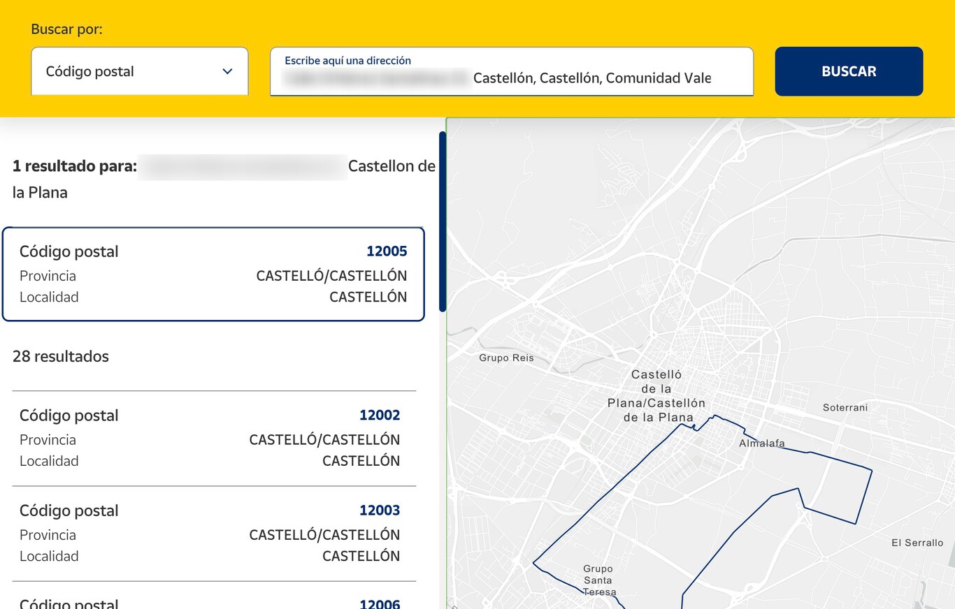 Cómo saber mi código postal de forma sencilla