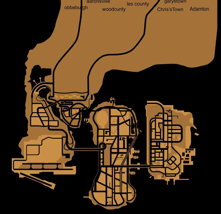 Los mapas de las ciudades de GTA comparados por tamaño - Grand Theft ...