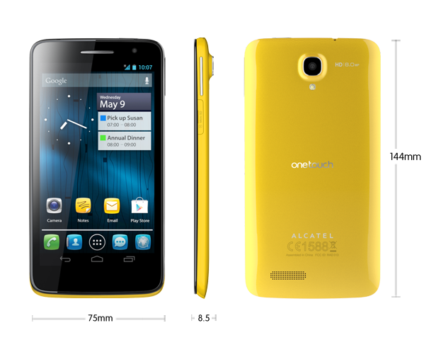 Alcatel ONE Touch Scribe HD, toda la información