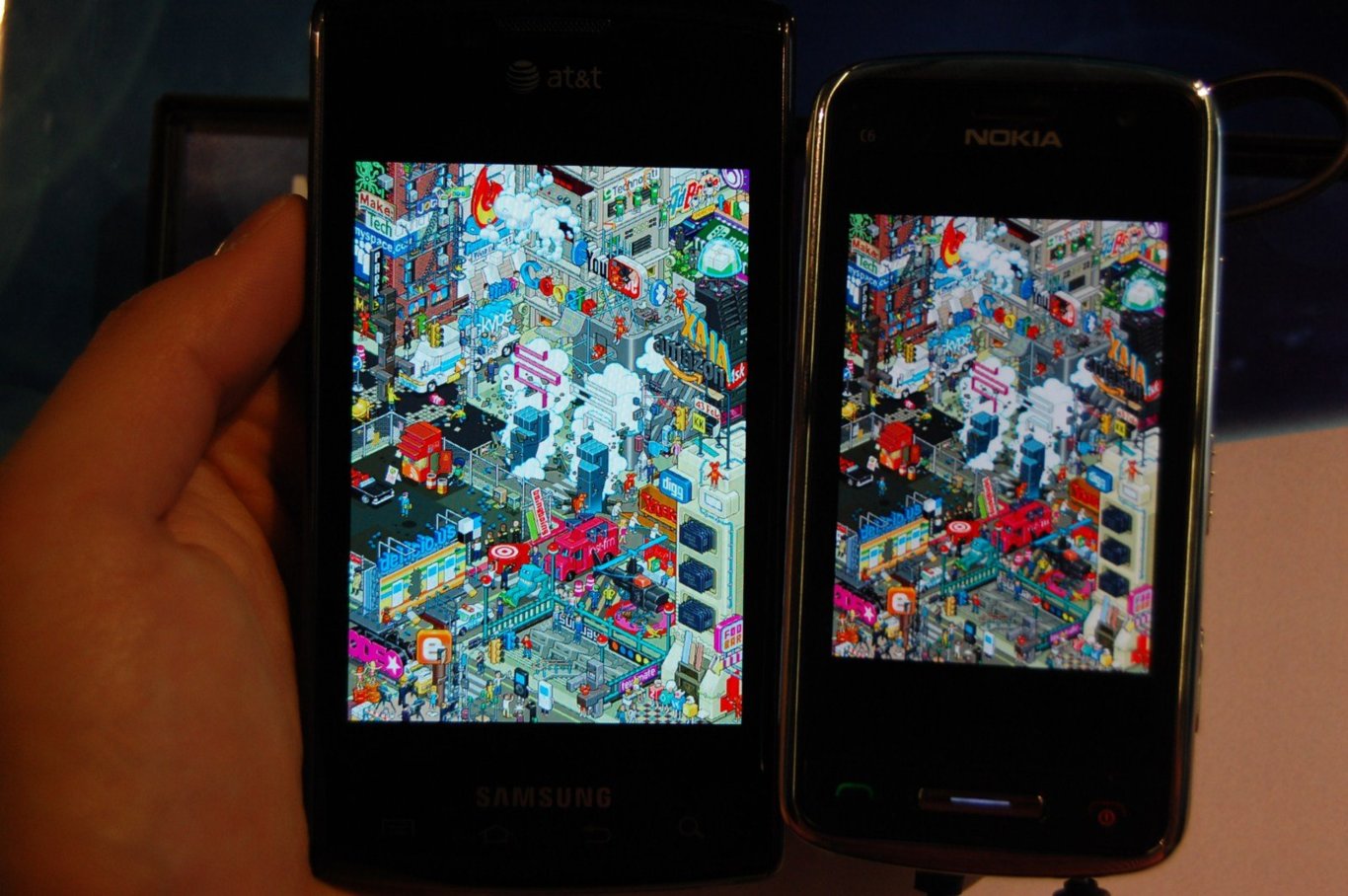 Nokia CBD, algunos detalles sobre las nuevas pantallas