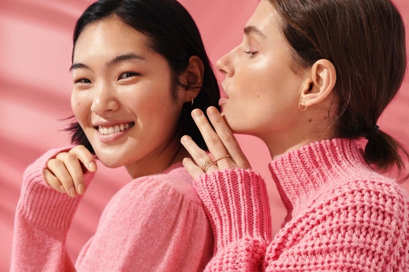 H&M nos hace soñar con la vida de color rosa, y así nos lo muestra con ...