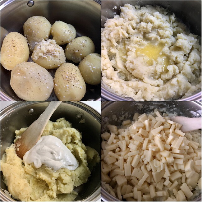 Aligot o puré de patatas y queso francés, receta de cocina fácil y ...