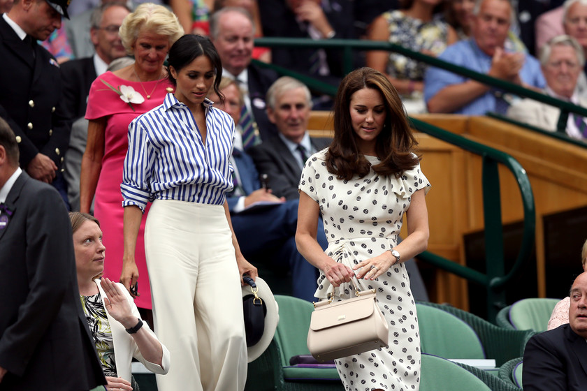 Meghan Markle y Kate Middleton duelo de estilo en Wimbledon