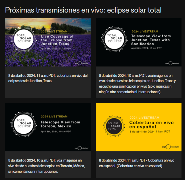 La NASA está tan convencida de que México será el mejor lugar para ver el eclipse solar de 2024 ...