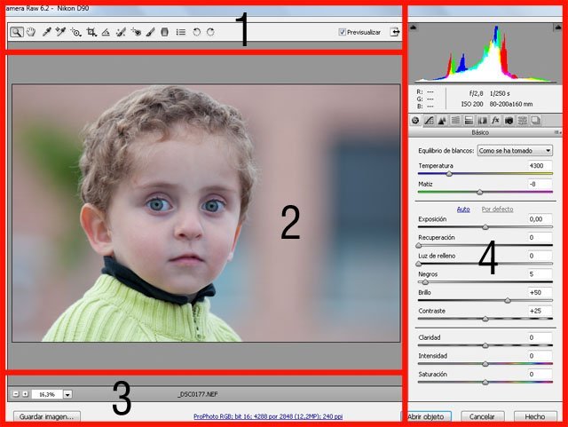 Aprendiendo con Adobe Camera RAW (I)