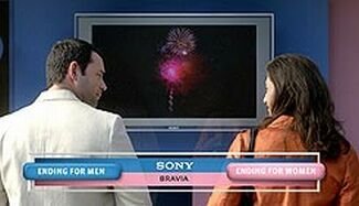 Anuncios interactivos de Sony