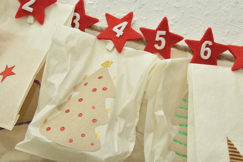15 calendarios de adviento DIY para hacer con niños