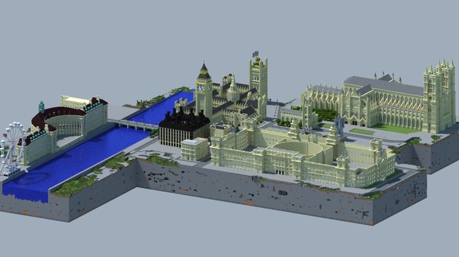 Los mejores monumentos y lugares de interés del mundo creados en Minecraft