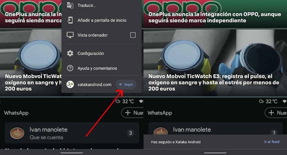 'Google Reader' en Chrome para Android: así puedes activarlo