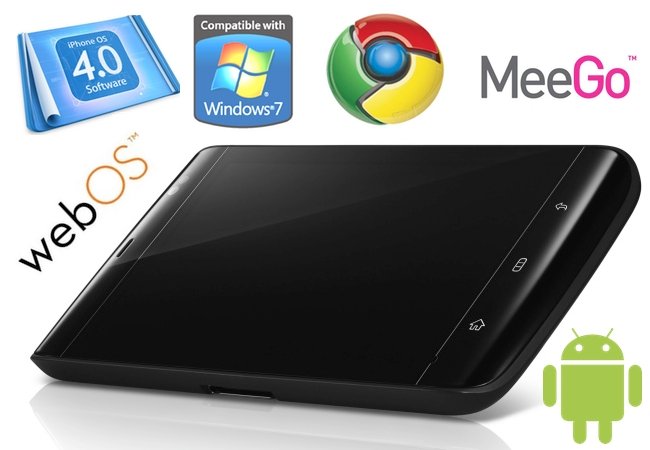 Seis sistemas operativos para un tablet