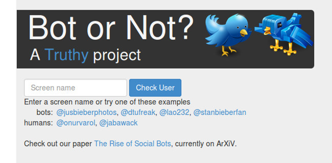 Bot or Not? Un algoritmo que te dice si una cuenta de Twitter es real ...