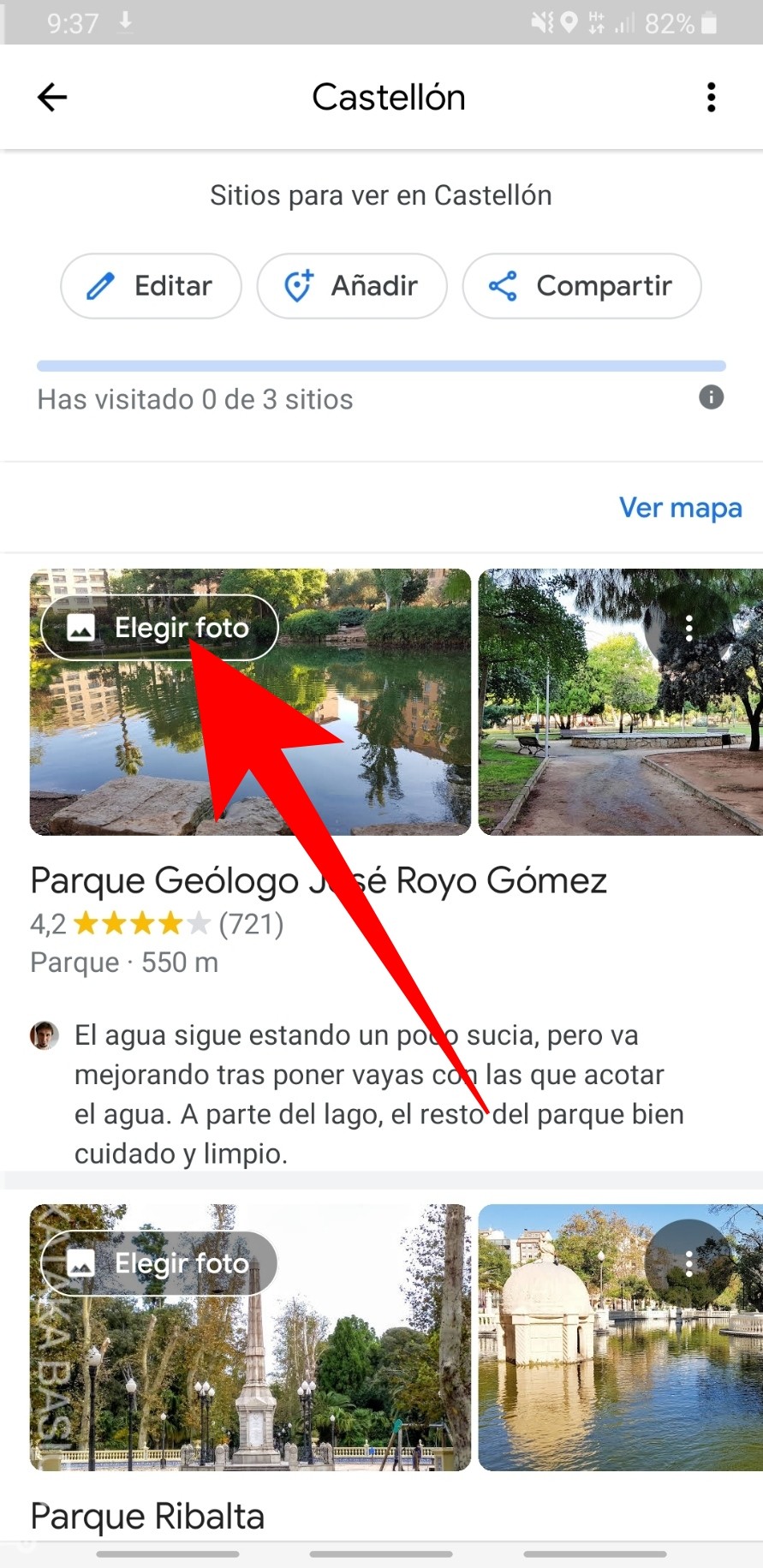 Listas de Google Maps: qué son, cómo crearlas y cómo editarlas