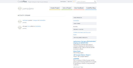 Empieza tu proyecto Open Source en las plataformas más conocidas, CodePlex