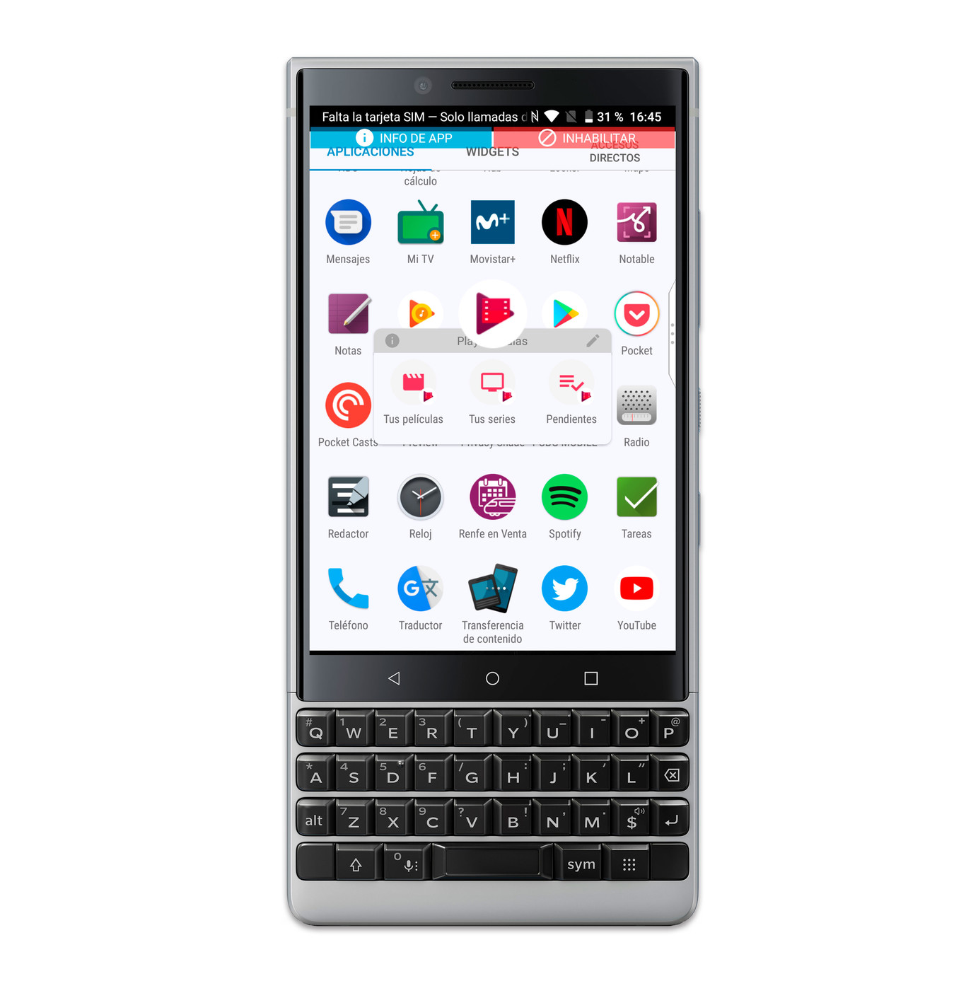 BlackBerry KEY2, análisis: review con características, precio y ...