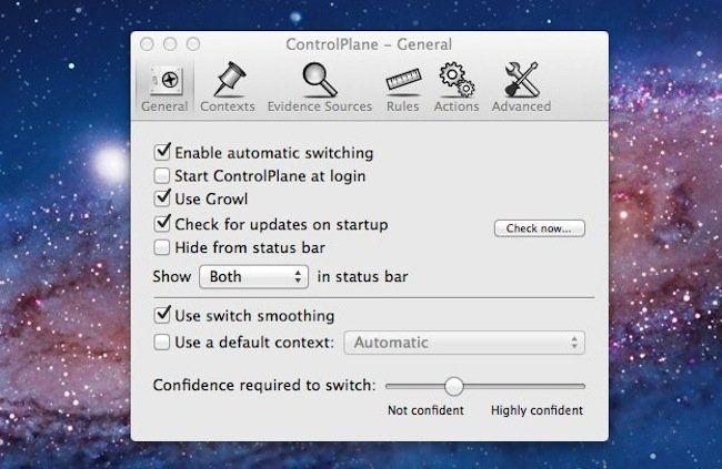Cómo utilizar las acciones de contexto para gestionar nuestro Mac con ControlPlane