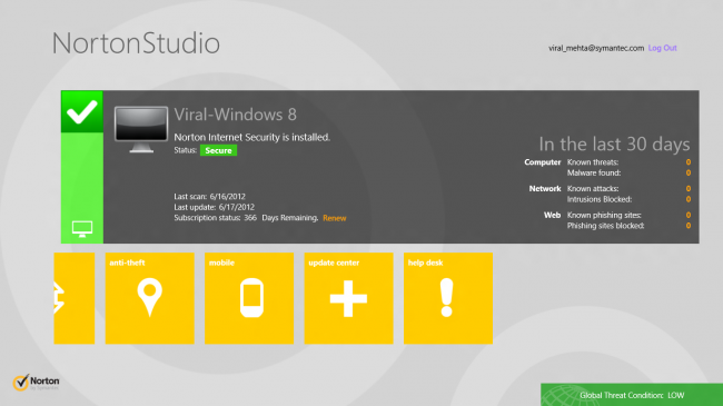 Norton se prepara para Windows 8 con Internet Security y tres ...