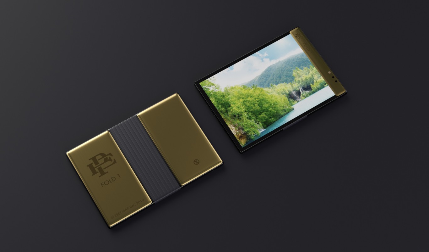 'Escobar Fold 1', el smartphone plegable con el que el hermano de Pablo ...