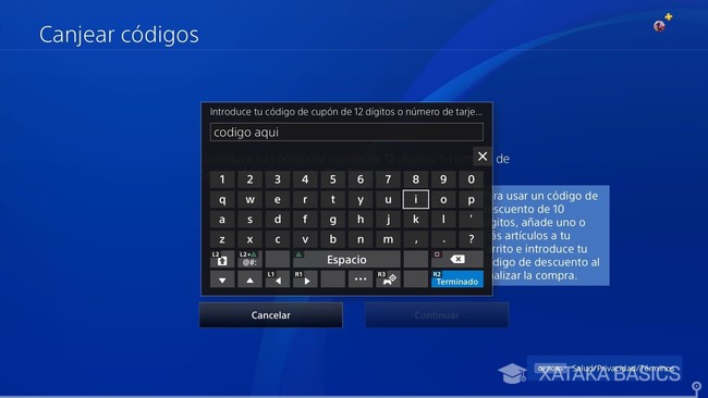 Cómo canjear un código en PS4: en la consola, la web de PlayStation o ...