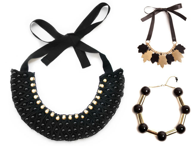 Regalos de Navidad: collares babero que adornarán tu outfit