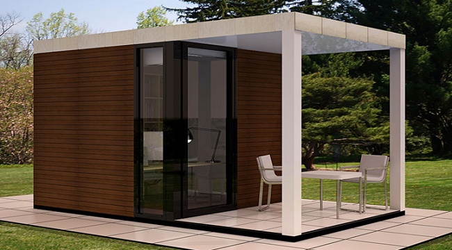 Espacios modulares para ganar espacio en el jardín