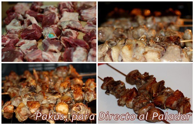 Barras de lechazo asadas en el horno. Receta
