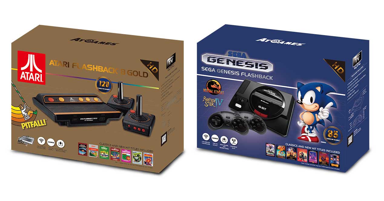 Atari Flashback y SEGA Genesis: las consolas mini de AtGames llegarán ...