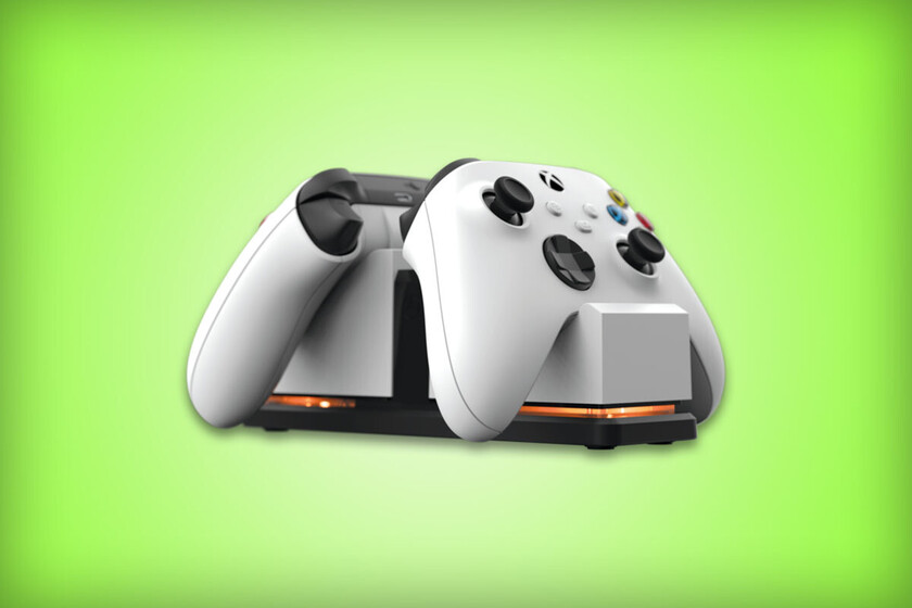 Estación de carga dual para controles de Xbox One y Series X|S por 299 pesos en Amazon México ...