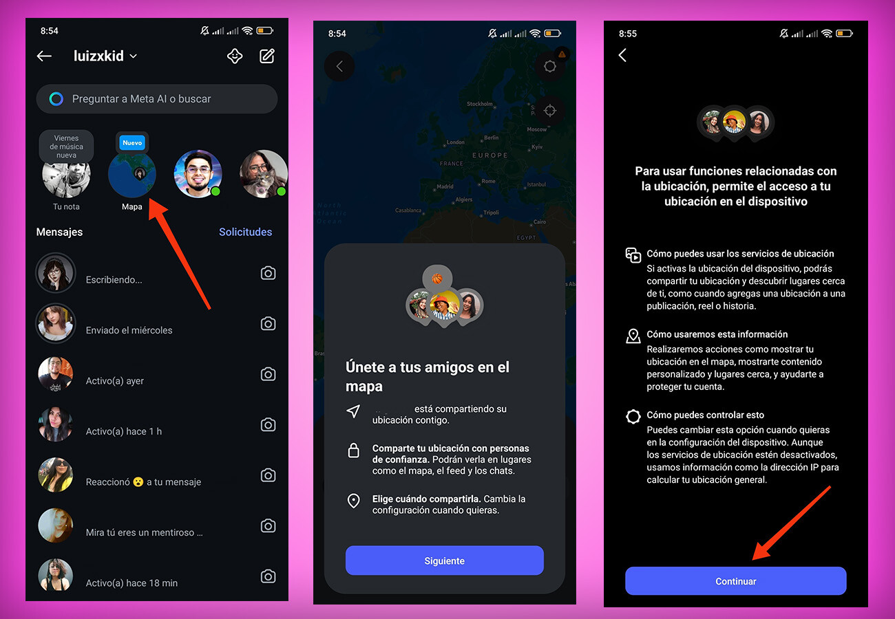 El mapa de Instagram sí comparte tu ubicación en tiempo real y ...
