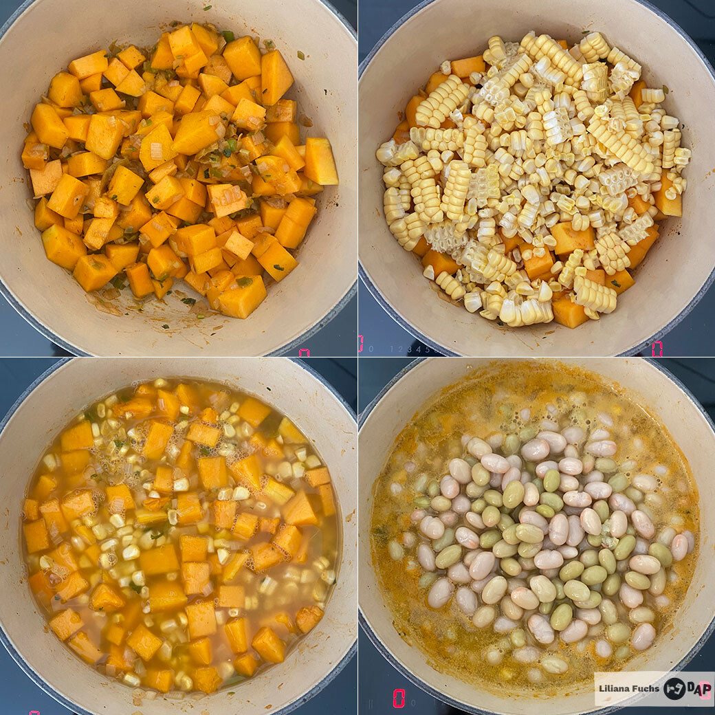 Porotos granados con pilco, una deliciosa y saludable receta chilena ...