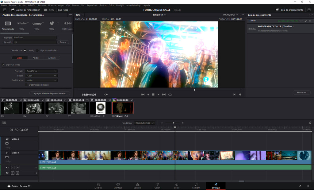 Cinco razones por las que DaVinci Resolve es mejor que Premiere para ...