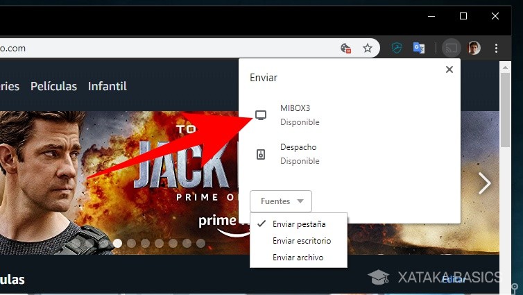 Cómo ver Amazon Prime Video en tu Chromecast