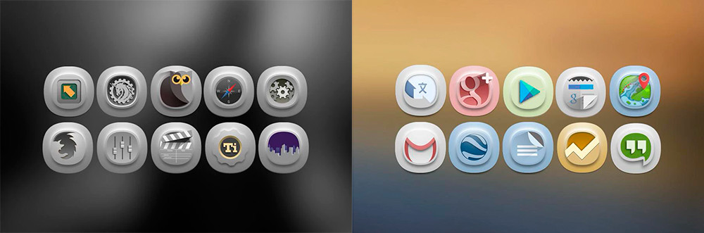Otros ocho packs de iconos para Android gratis por tiempo limitado