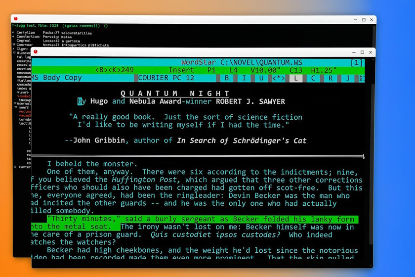 Usar MS-DOS para escribir guiones, como hizo el creador de Dune, tiene ...
