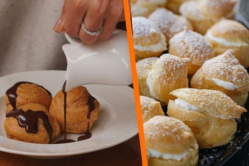 Profiteroles caseros con 4 ingredientes: la receta más fácil de hacer ...