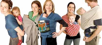 5 nuevas formas de cargar al bebé