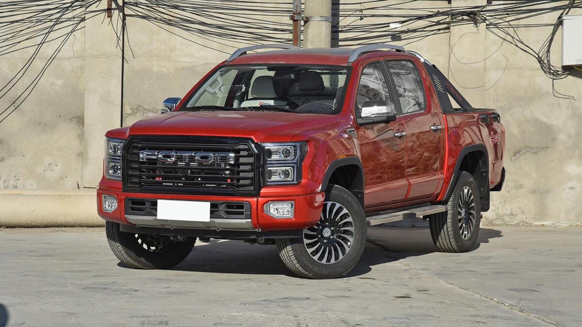 Así es Foton, la pick-up china que se parece muy descaradamente a la ...