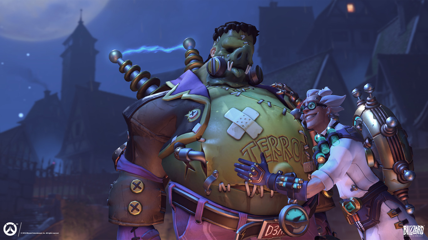 Overwatch celebra su Halloween Terrorífico: el monstruo de Junkenstein ...