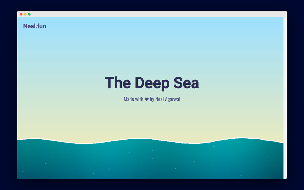 The Deep Sea: una web interactiva para explorar las profundidades el ...