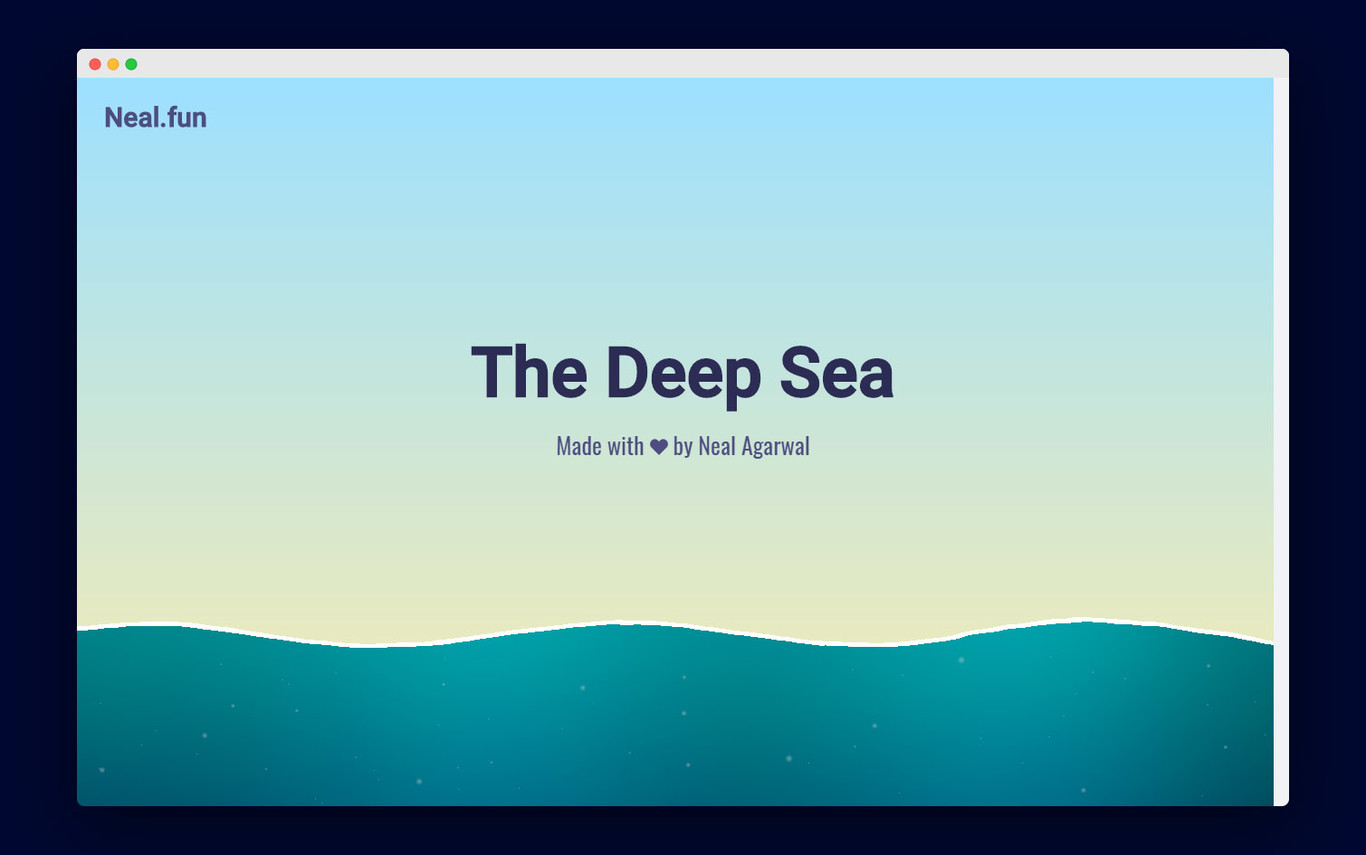 The Deep Sea: una web interactiva para explorar las profundidades el ...