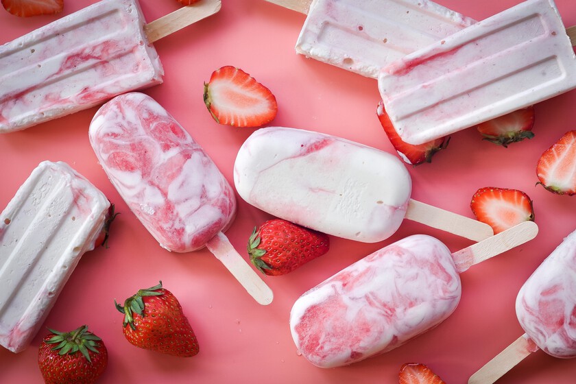 Cómo hacer paletas heladas de fresas con crema de forma fácil y rápida: el postre perfecto para ...