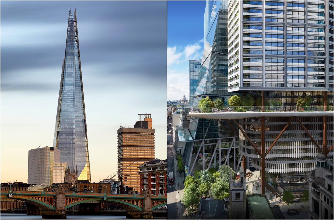 El imponente The Shard de Londres tendrá competencia: la ciudad será el ...