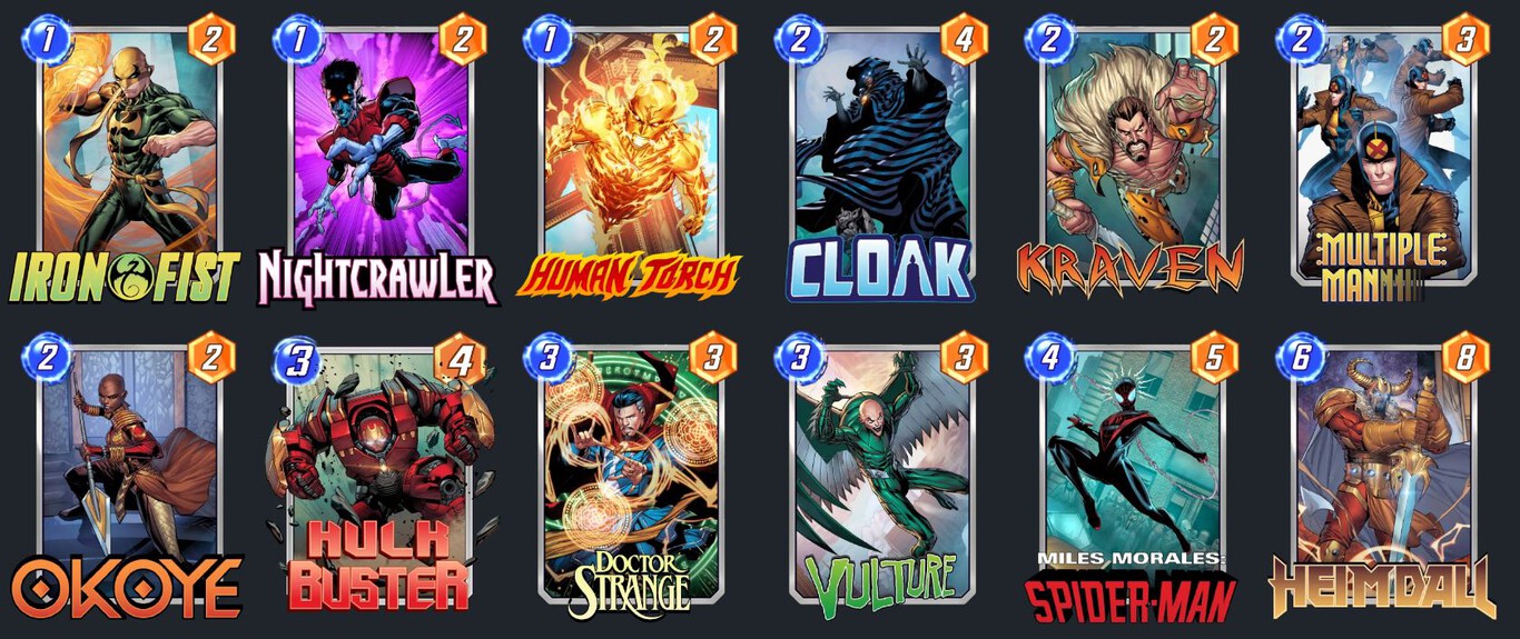 Marvel Snap: Multiple Man y este mazo son la forma perfecta de poner de los nervios a tu oponente