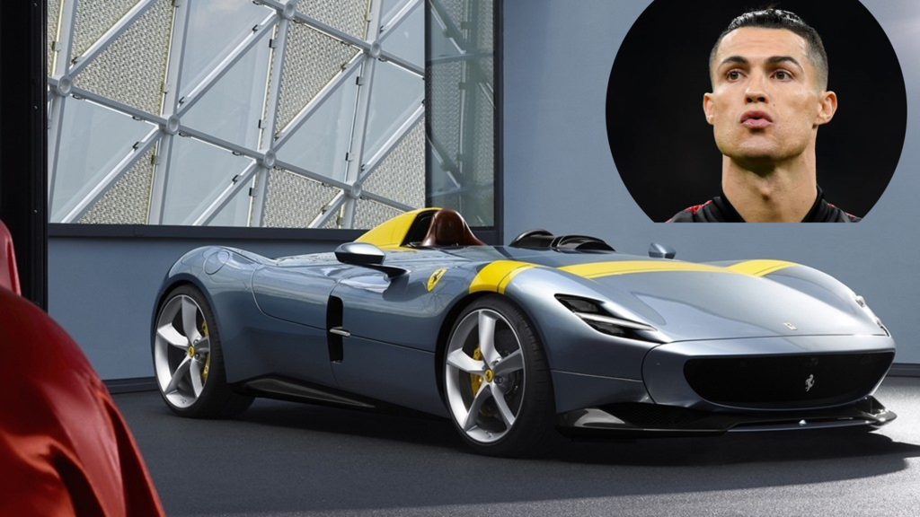 ¡Otra joya! Cristiano Ronaldo añade un Ferrari Monza SP, de 810 CV y 1 ...