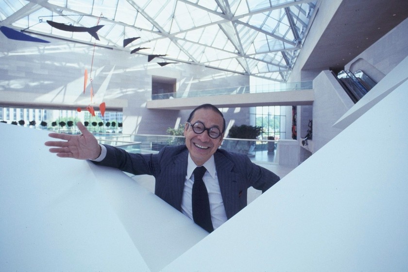 Muere Ieoh Ming Pei, el arquitecto que diseñó la pirámide del Louvre